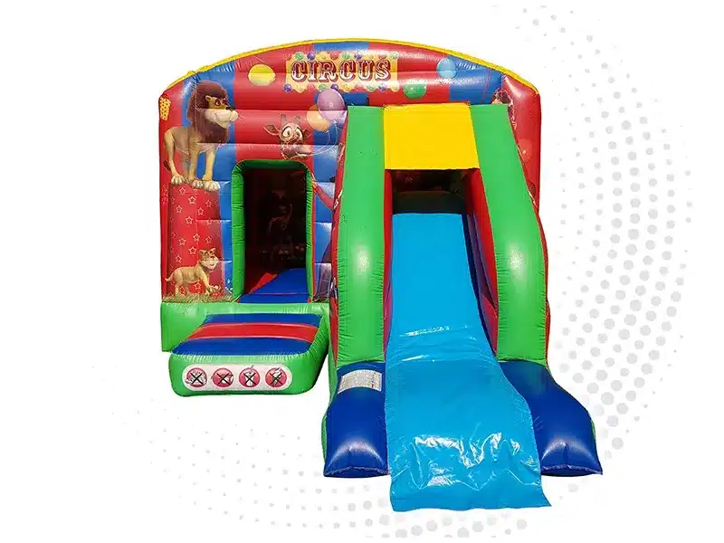Bouncy Castle With Slide - Inflatable Slide and Bouncy Castle Rental ...